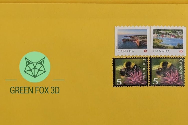 All Canada Post Oversized Lettermail Rates With Just 4 stamps! – Green ...